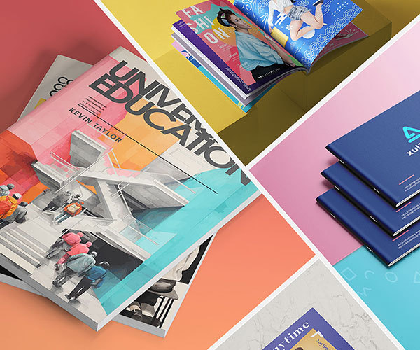 The Visual Delight of Brochures, Catalogs, Booklets, and Perfect Bound ...