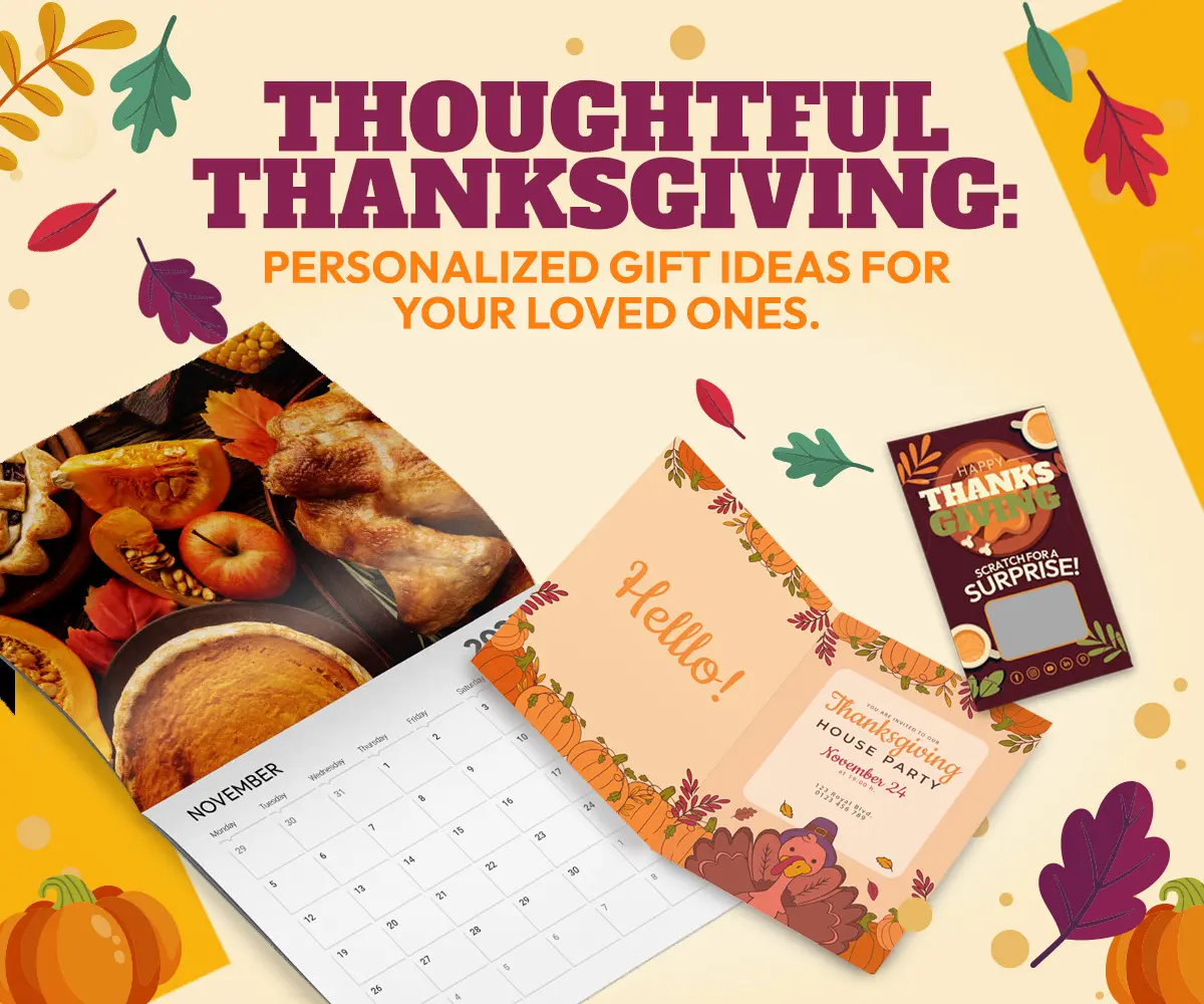 Personalized Thanksgiving Gift ideas for your family members and friends