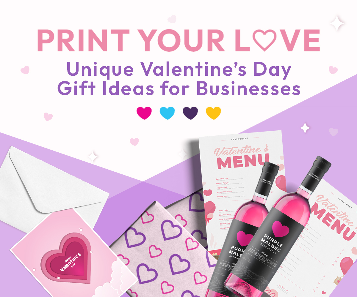 Unique Custom-Printed Valentine’s Day Marketing Ideas for Businesses
