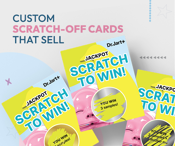 Turn Curiosity Into Sales with Custom Scratch-Off Cards